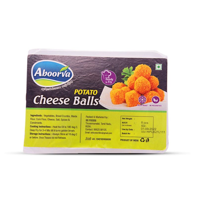 Potato Cheese Balls – Aboorva Foods
